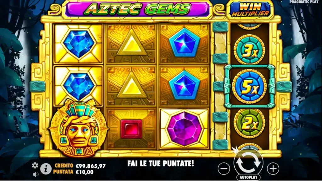 Recensione Aztec Gems Slot (2026) - Alla scoperta dei tesori aztechi!