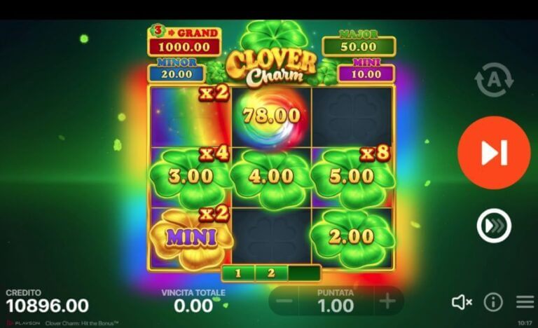 Clover Charm Hit The Bonus slot | Bonus & jackpot