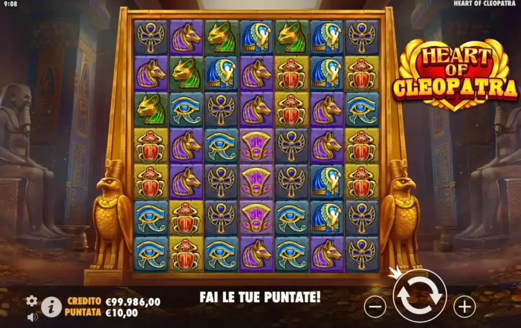 Recensione slot Heart of Cleopatra 2026 - Gameplay innovativo!