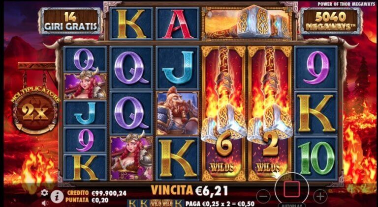 Recensione slot Power of Thor Megaways – Fuzione martello